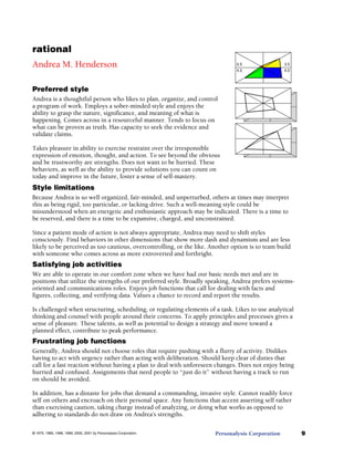Personalysis summary report | PDF