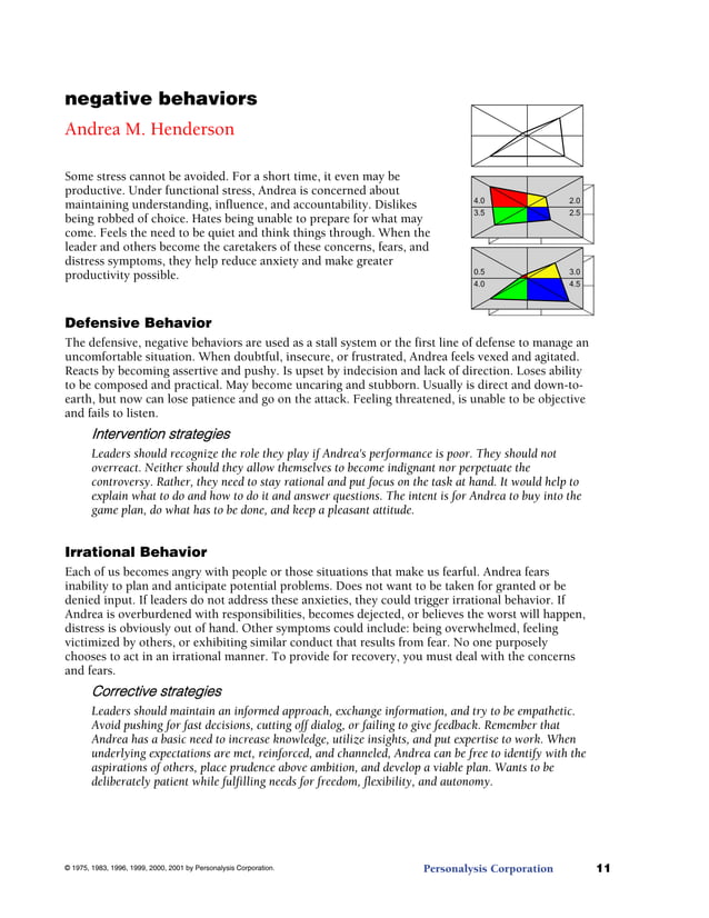 Personalysis summary report | PDF