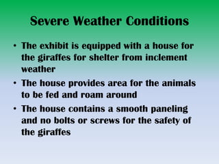 Personal zoo habitat | PPT