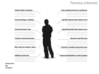 Persona mapping | PPT