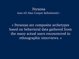 Personas, Design Monday Presentation | PPT