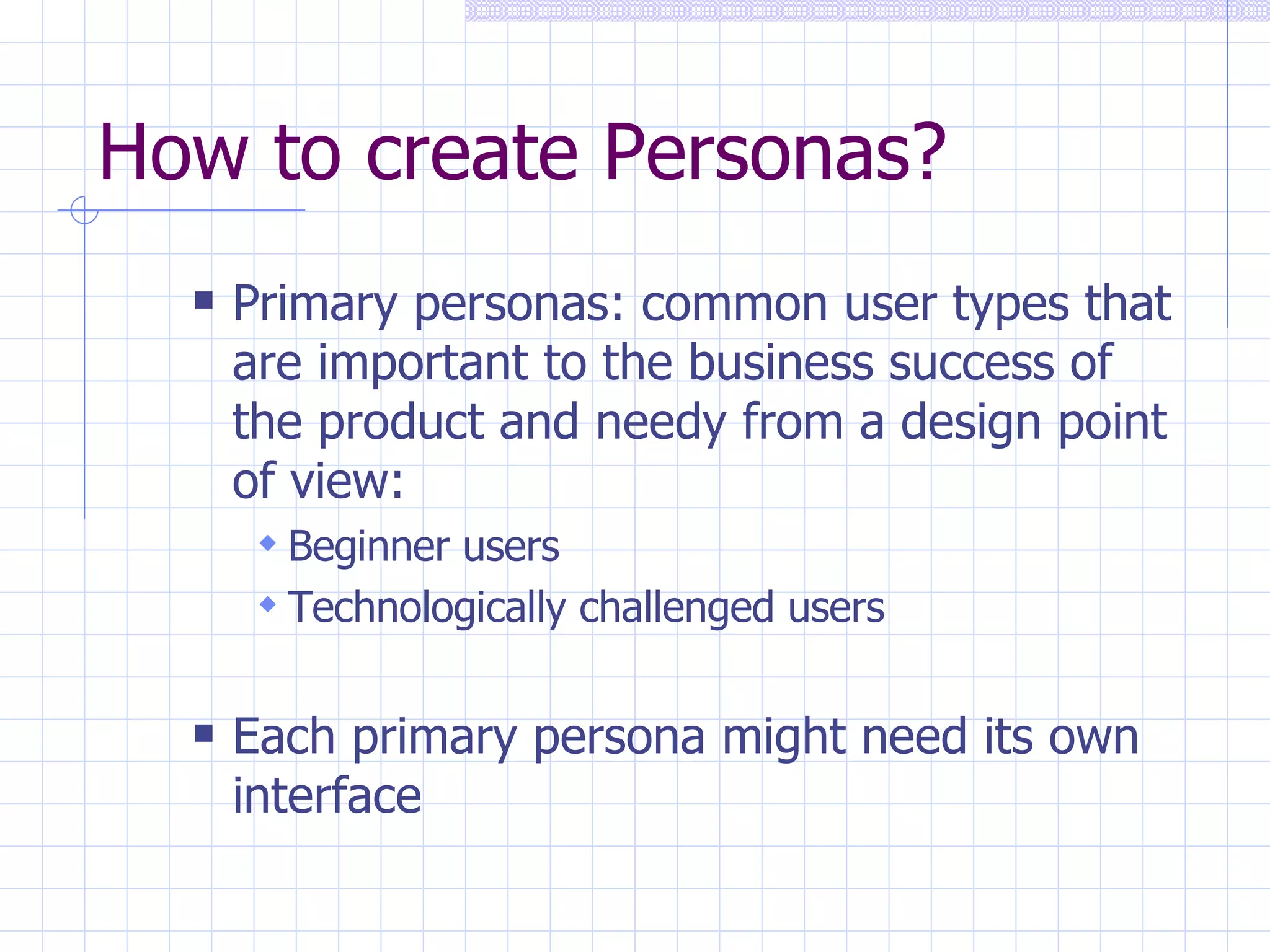 Personas | PPT