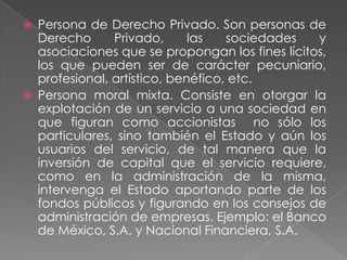 Personas Jurídicas | PPTX