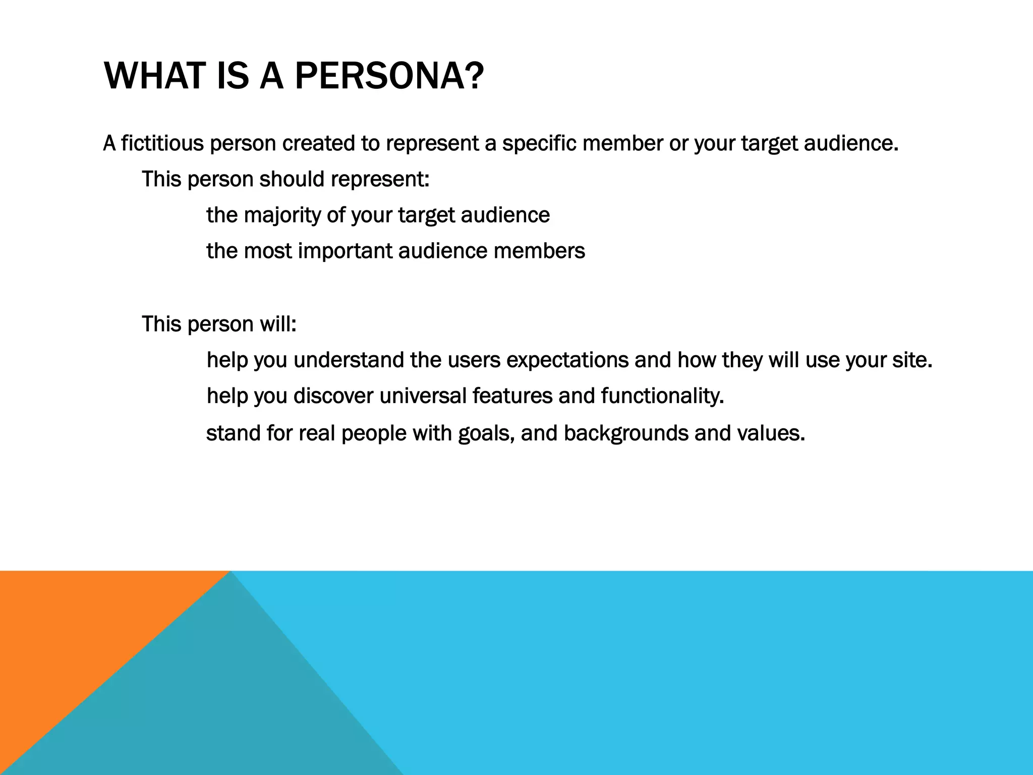 Personas | PPT