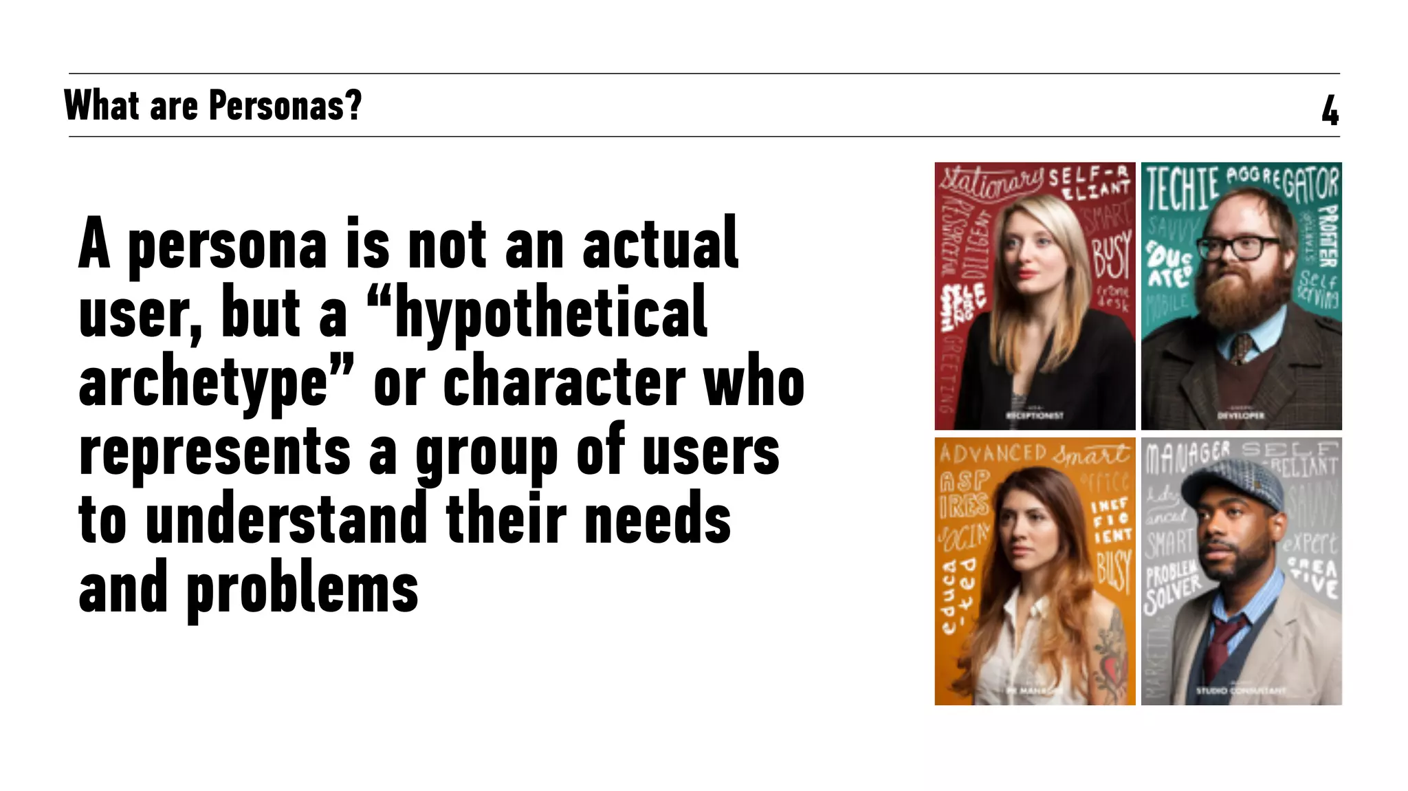 Personas Bootcamp - Where Product Meets User Needs | PDF