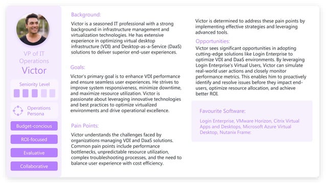 Complex Personas for Login Enterprise | PPT