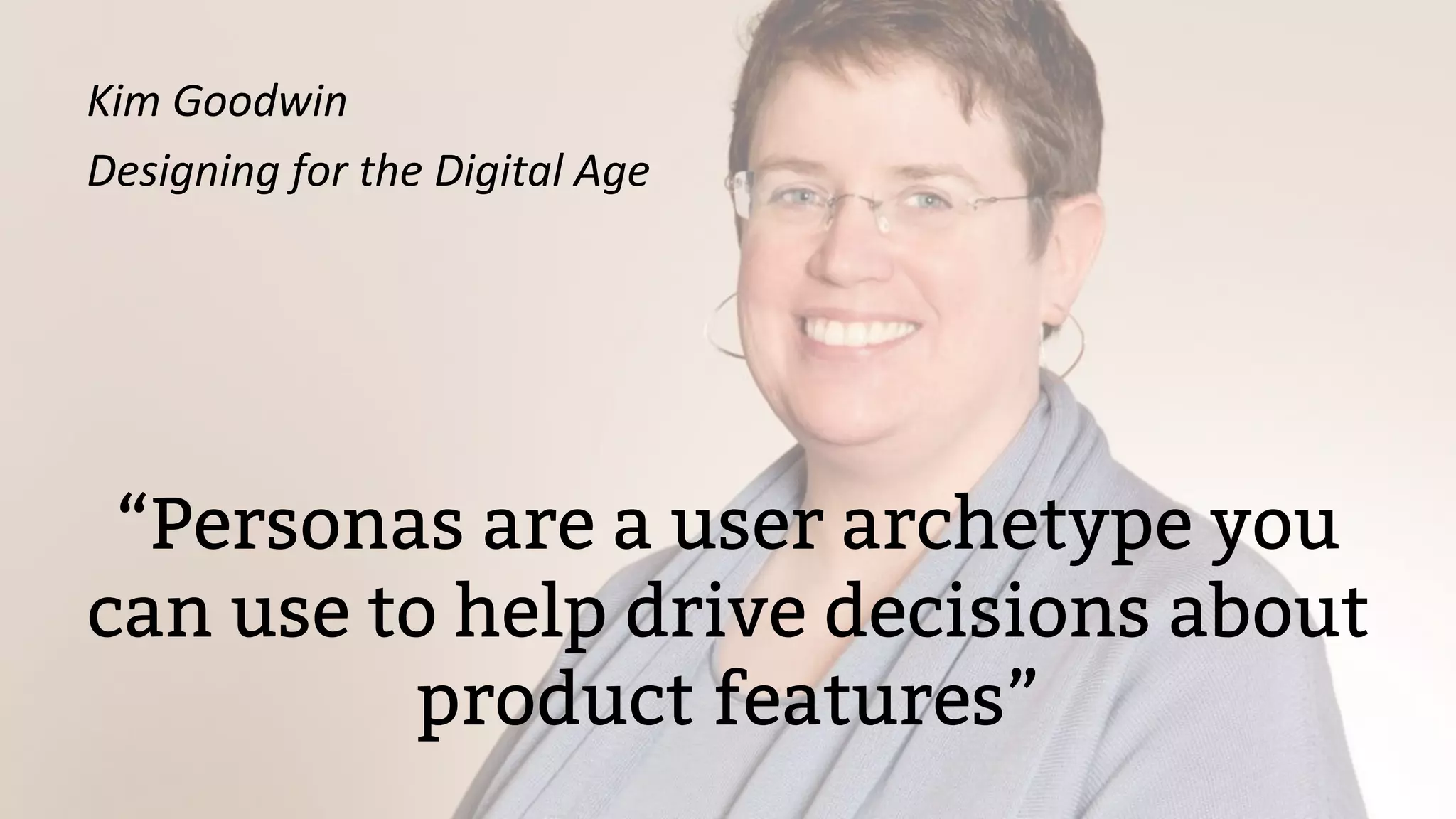 Personas alive and kicking designing personas for impact - attendee ...