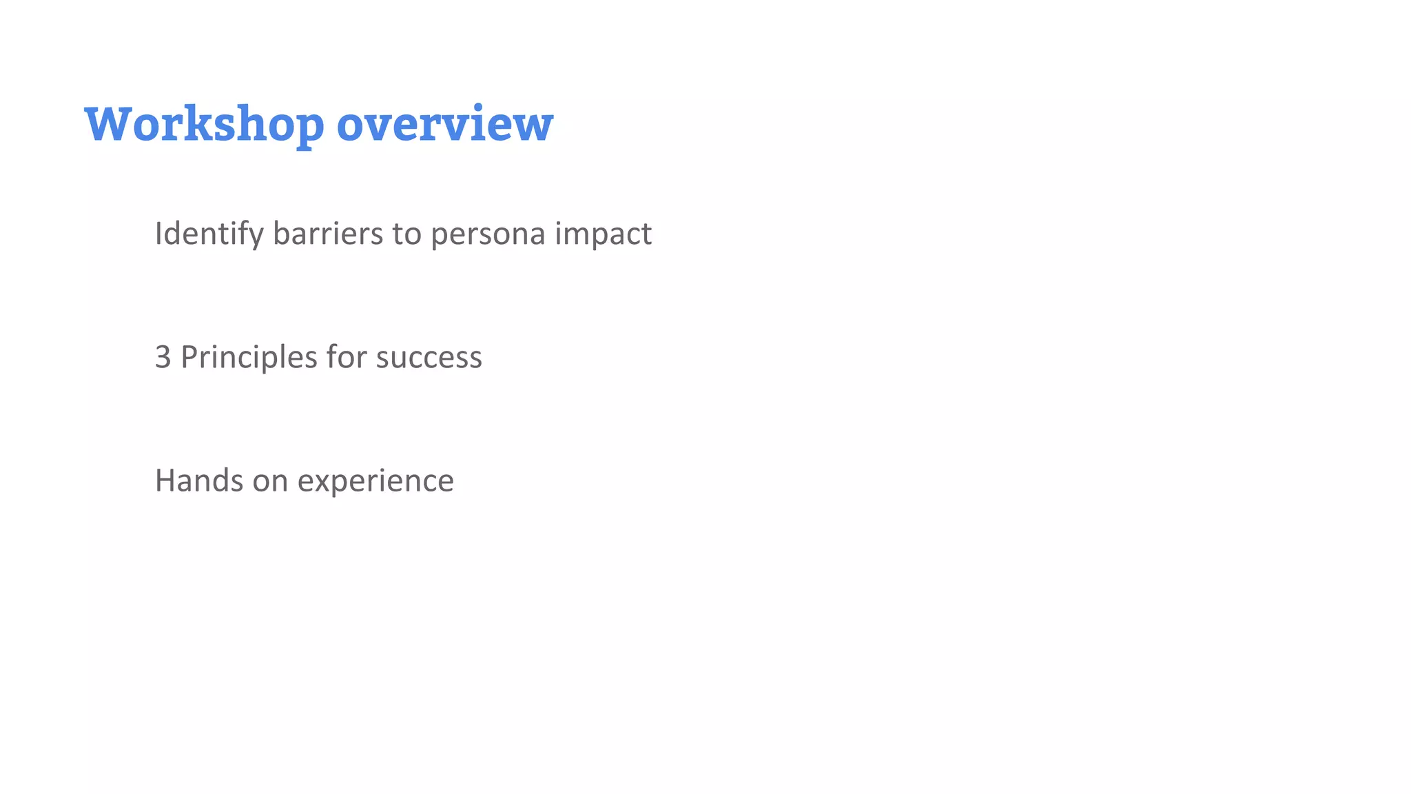 Personas alive and kicking designing personas for impact - attendee ...