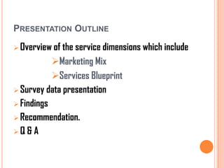 Persona service audit presentation | PPTX