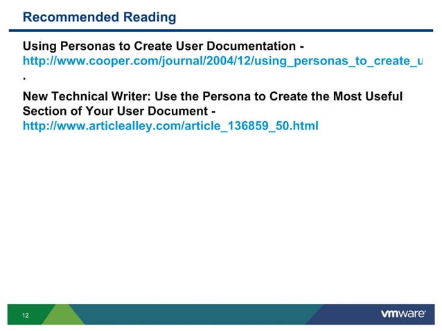 Personas In Documentation | PPT