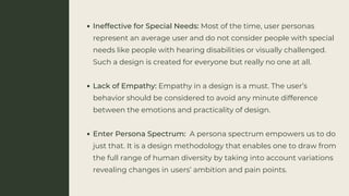 Persona Spectrum Design With Not For. | PDF
