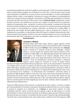 Personatges clau Guerra Freda | PDF
