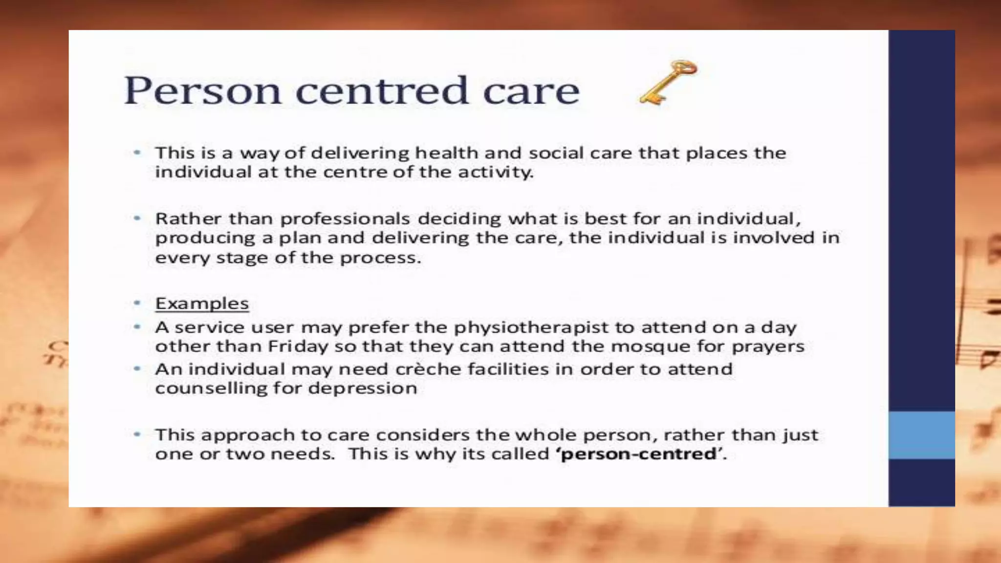 Person centered care | PPTX