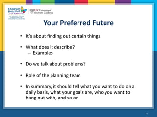 Webinar: Person Centered Planning | PDF