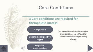 Person Centered Therapy slides | PPTX