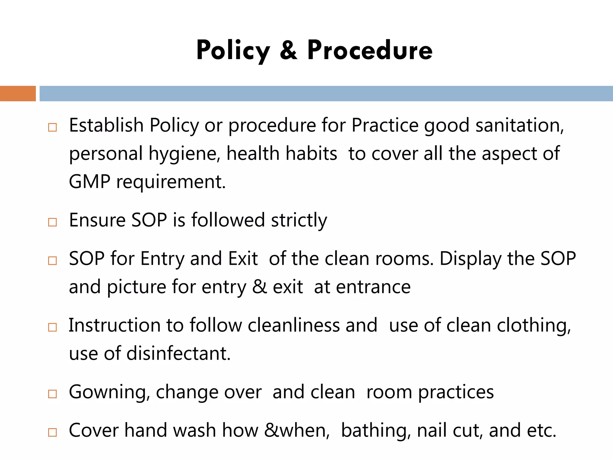 Personal Hygiene for pharma industry-Dr. A. Amsavel | PDF