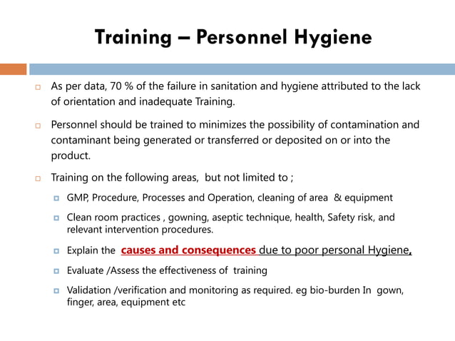 Personal Hygiene for pharma industry-Dr. A. Amsavel | PDF