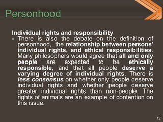 Personhood | PPTX