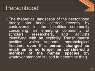 Personhood | PPTX