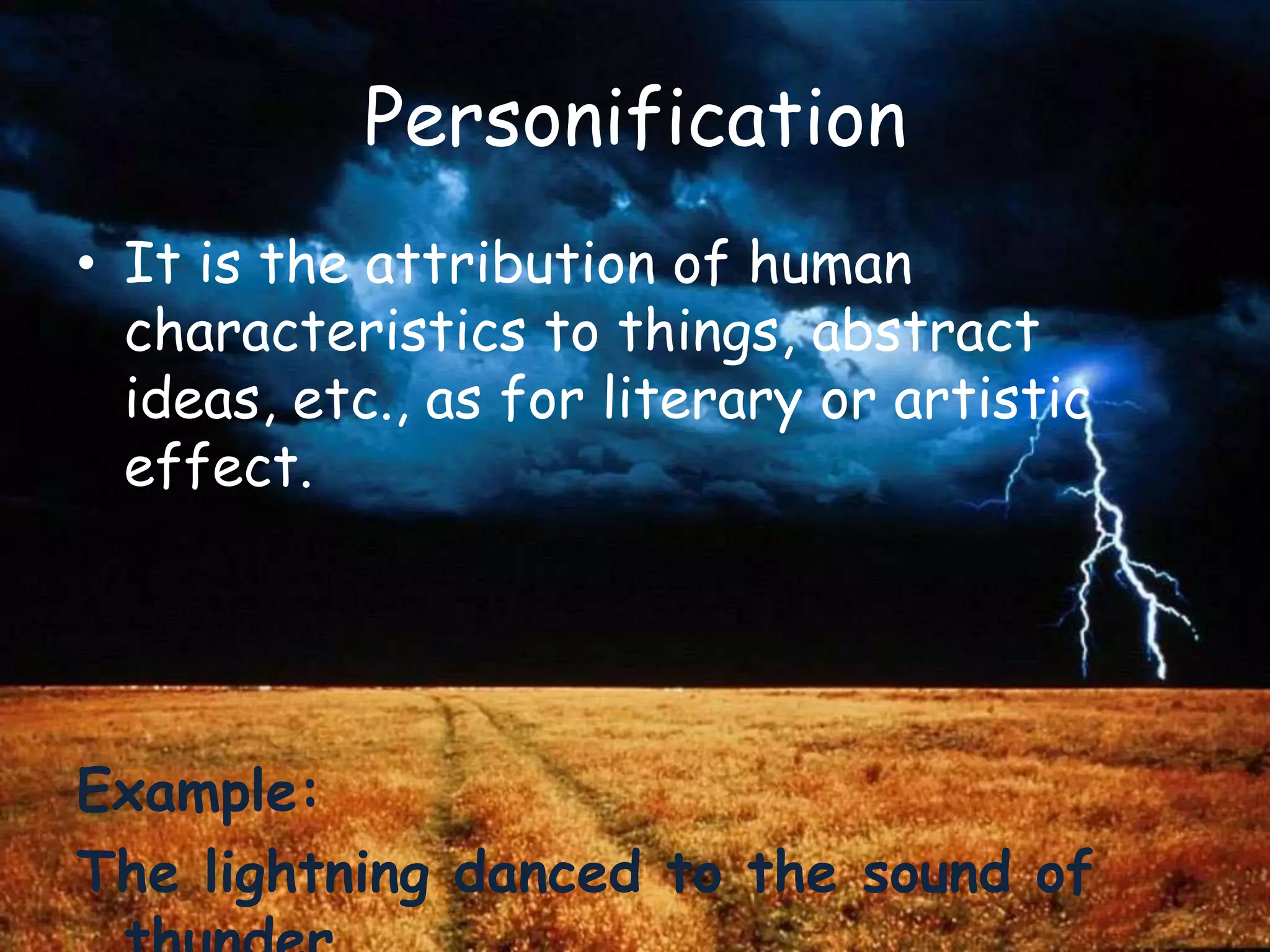 Personification | PPTX