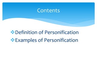 Personification | PPT