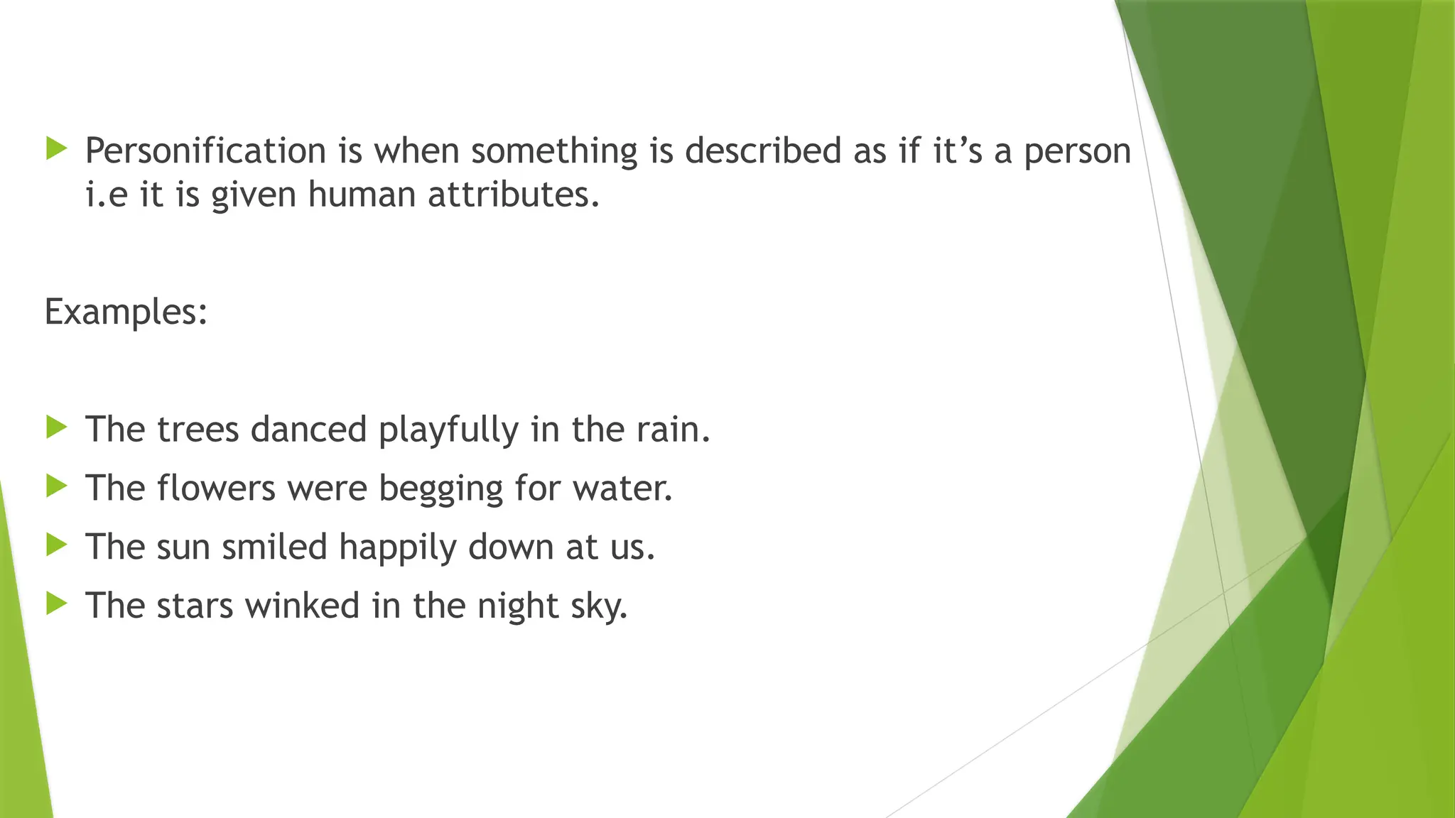 PERSONIFICATION.pptx.................... | PPT