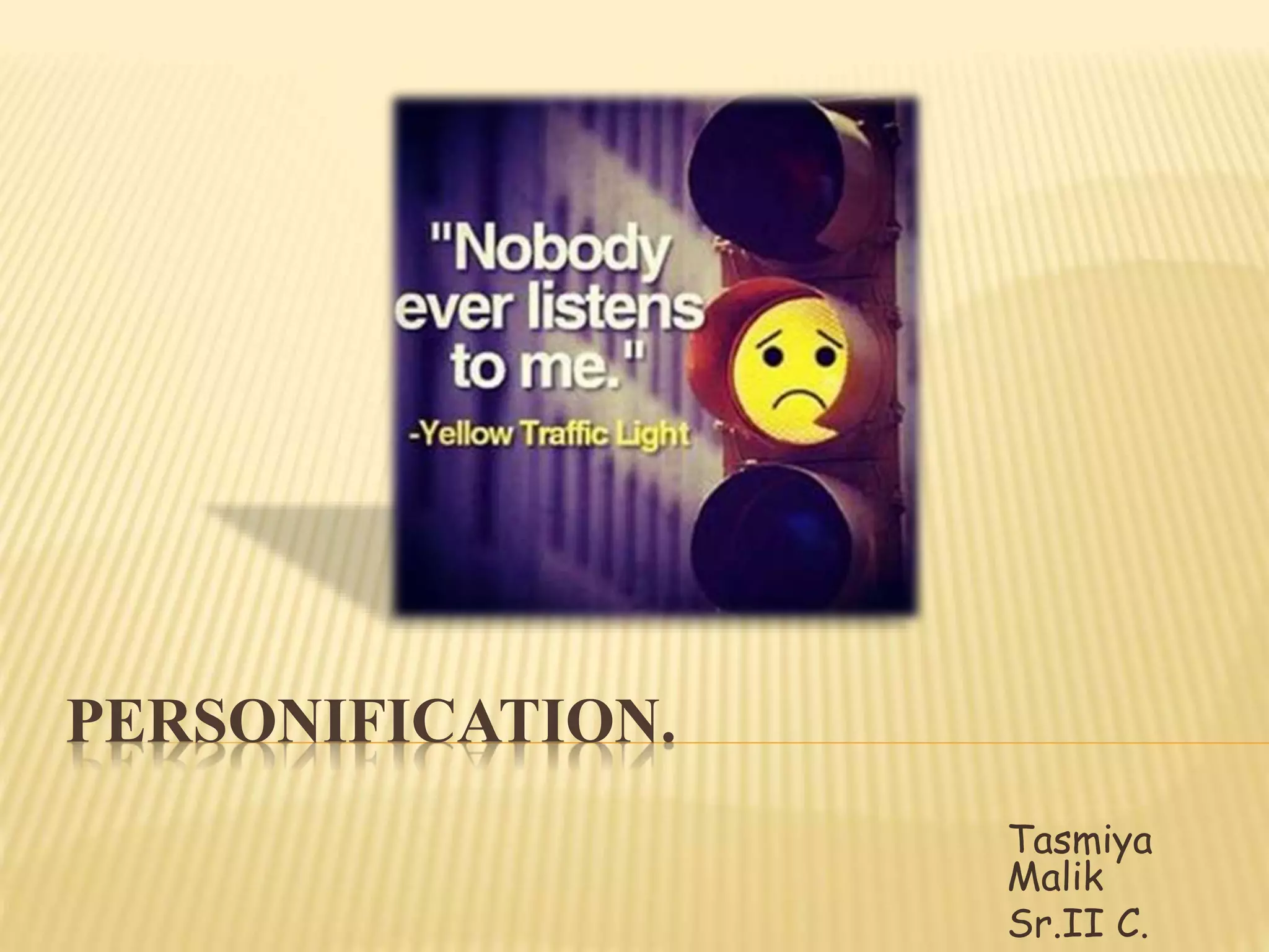 Personification | PPTX