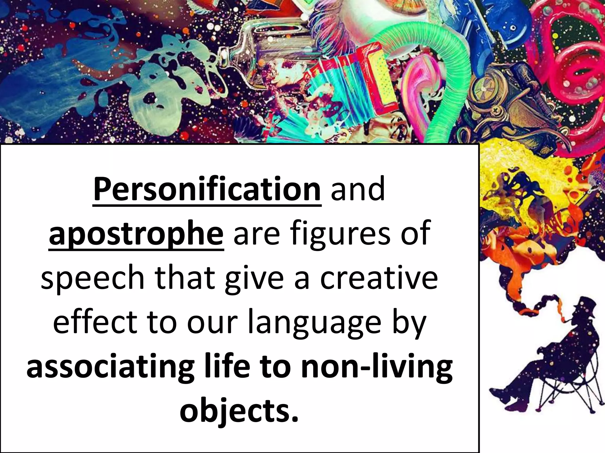 Personification and apostrophe | PPTX