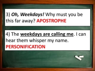 Personification and apostrophe | PPTX