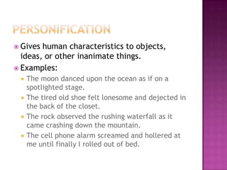 Personification And Hyperbole | PPTX