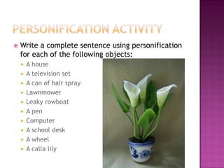 Personification And Hyperbole | PPTX