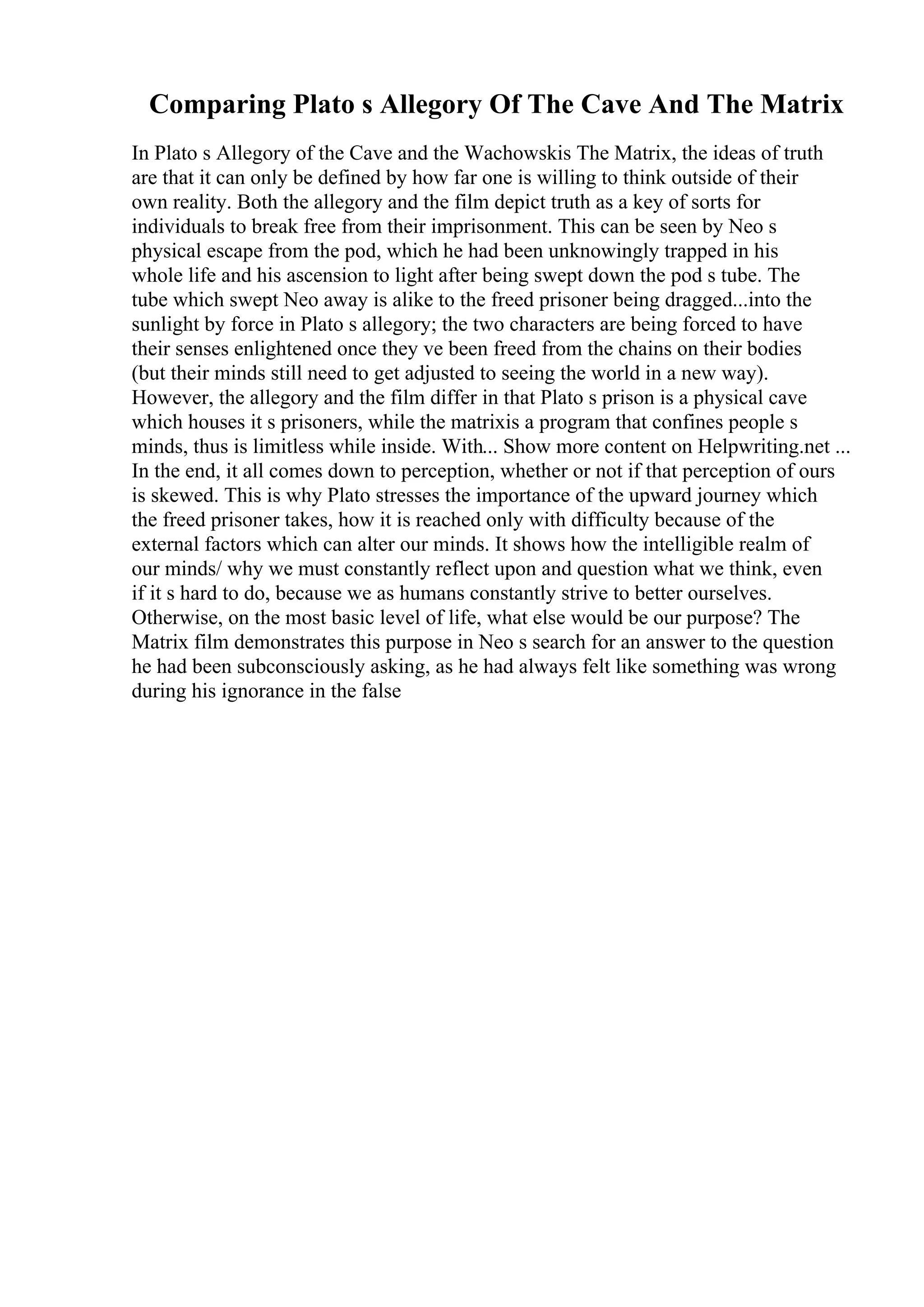 Personification Essay Examples | PDF