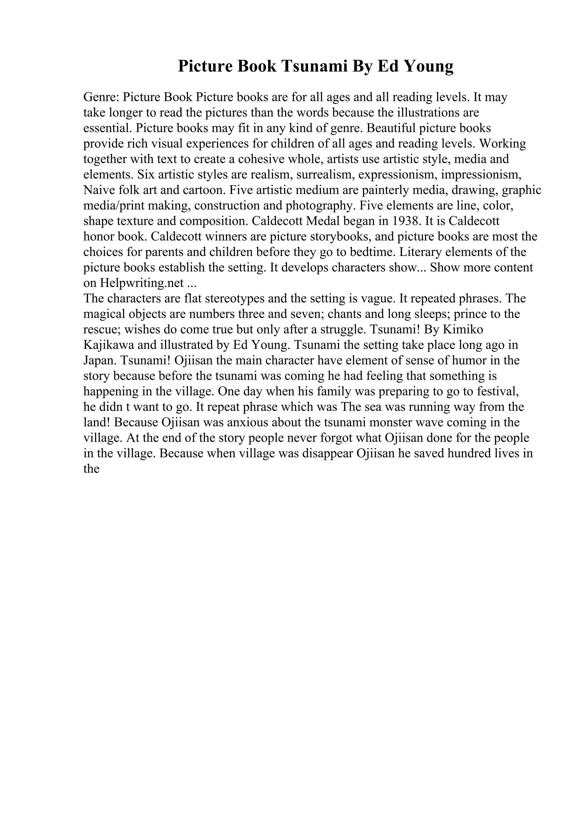 Personification Essay Examples | PDF