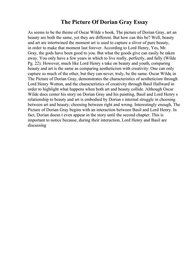 Personification Essay Examples | PDF | Single Life | Family and ...