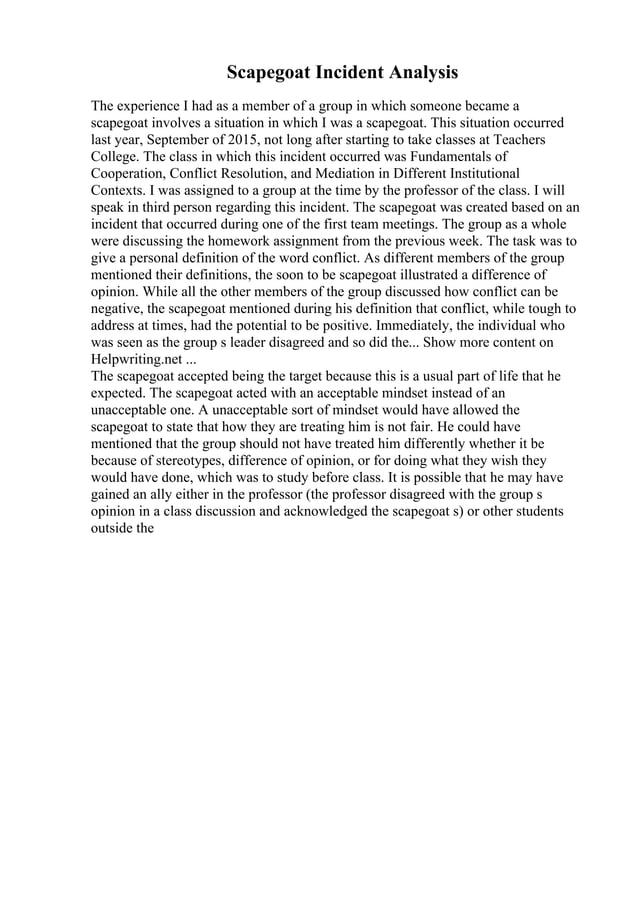 Personification Essay Examples | PDF | Single Life | Family and ...