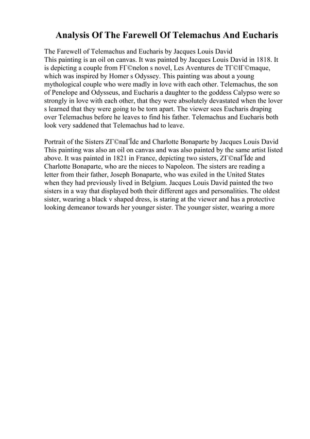 Personification Essay Examples | PDF | Single Life | Family and ...