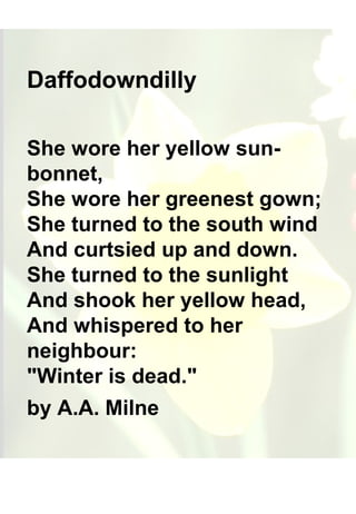 Personification in poetry_powerpoint | PPT