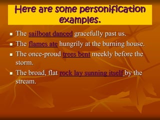 Personification Introduction | PPT | Free Download