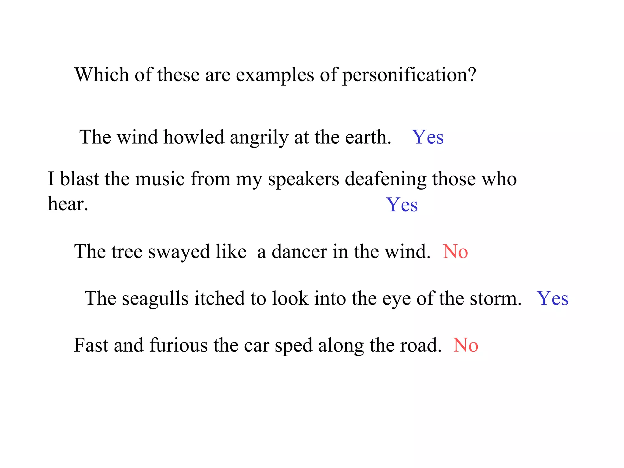 Personification Lesson | PPT