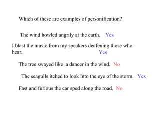 Personification Lesson | PPT