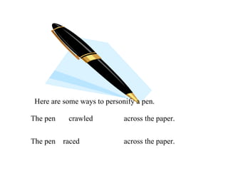 Personification Lesson | PPT