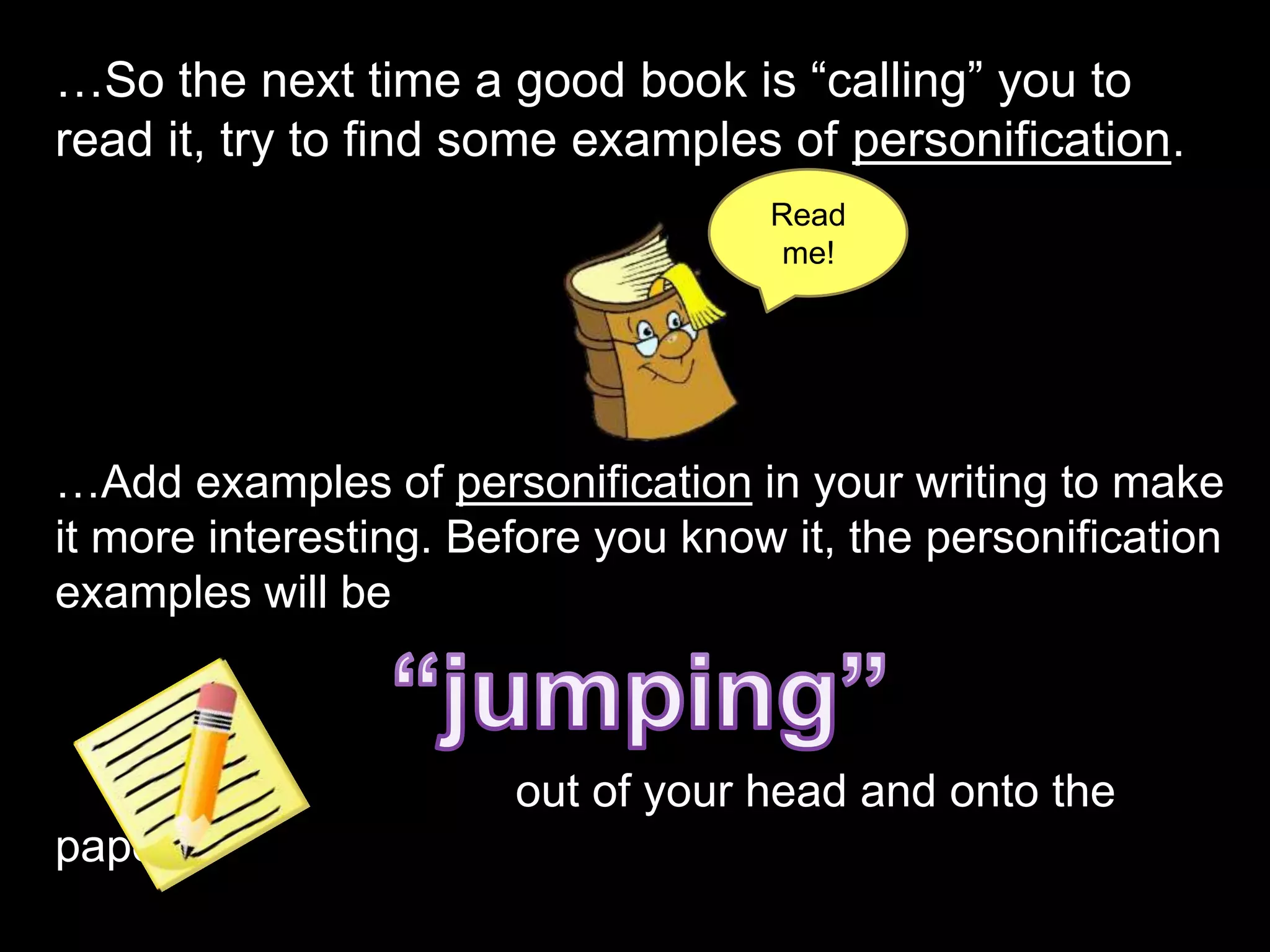 Personification power point | PPTX