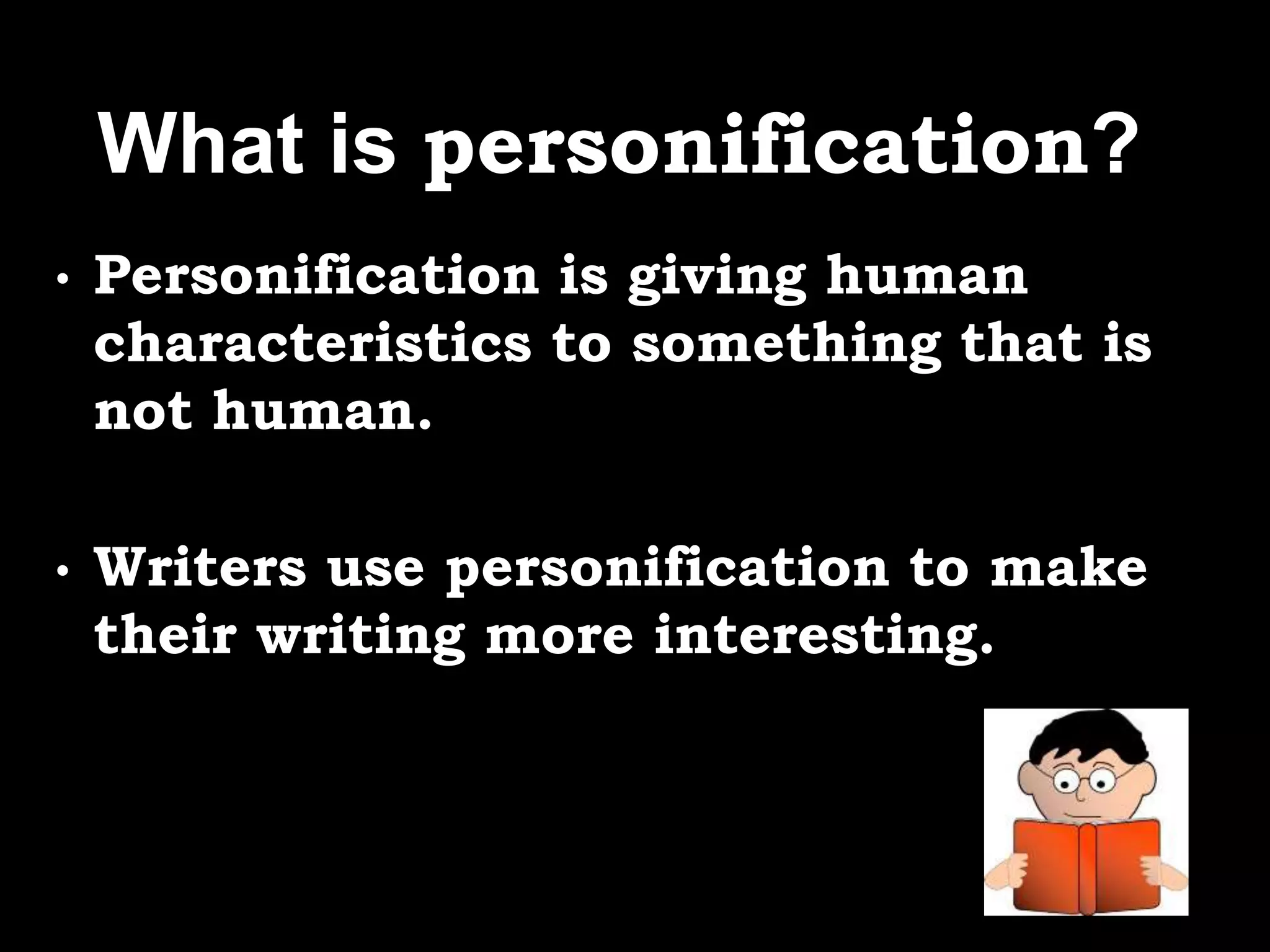 Personification power point | PPTX