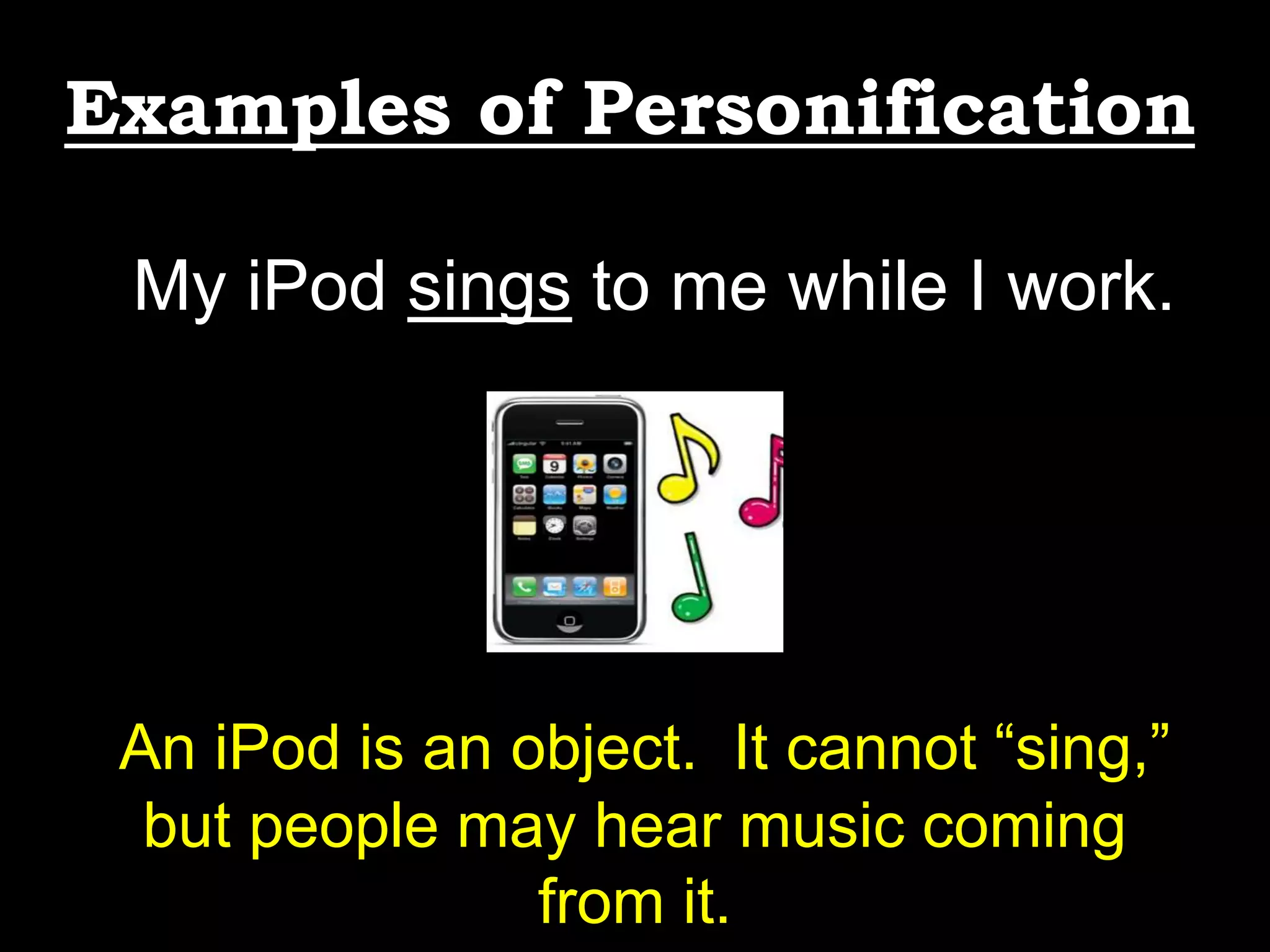 Personification power point | PPTX