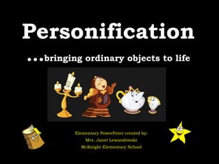 Personification power point | PPTX