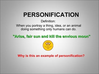 Personification Ppt | PPT