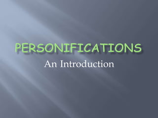 Personifications | PPTX