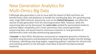 Personalized medicine through wes and big data analytics | PPTX