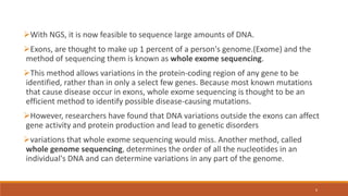 Personalized medicine through wes and big data analytics | PPTX