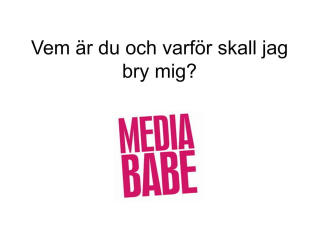 Bygg ditt personliga varumärke med sociala medier, 60 min | PPT